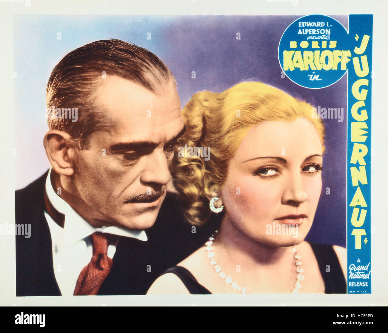 JUGGERNAUT, Boris Karloff, Mona Goya, 1936 Stock Photo - Alamy