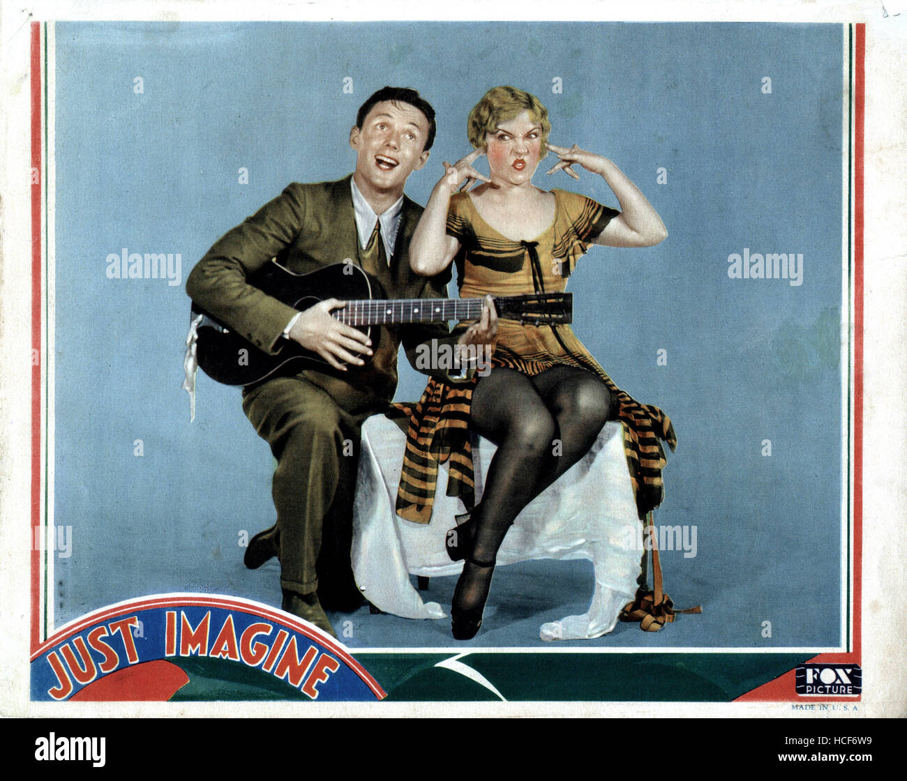 JUST IMAGINE, from left, Frank Albertson, Marjorie White, 1930, ©20th ...