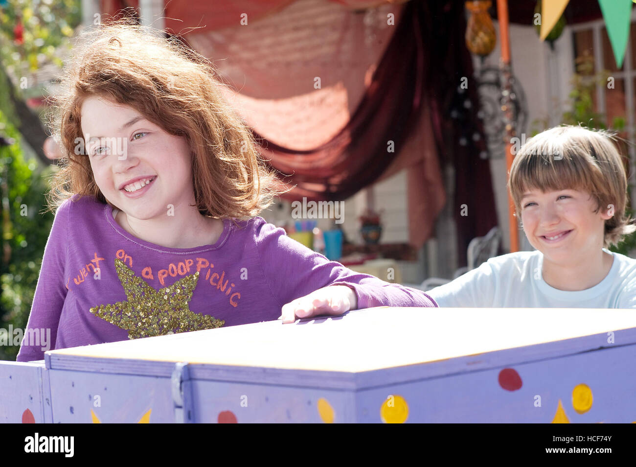 JUDY MOODY AND THE NOT BUMMER SUMMER, from left: Jordana Beatty ...