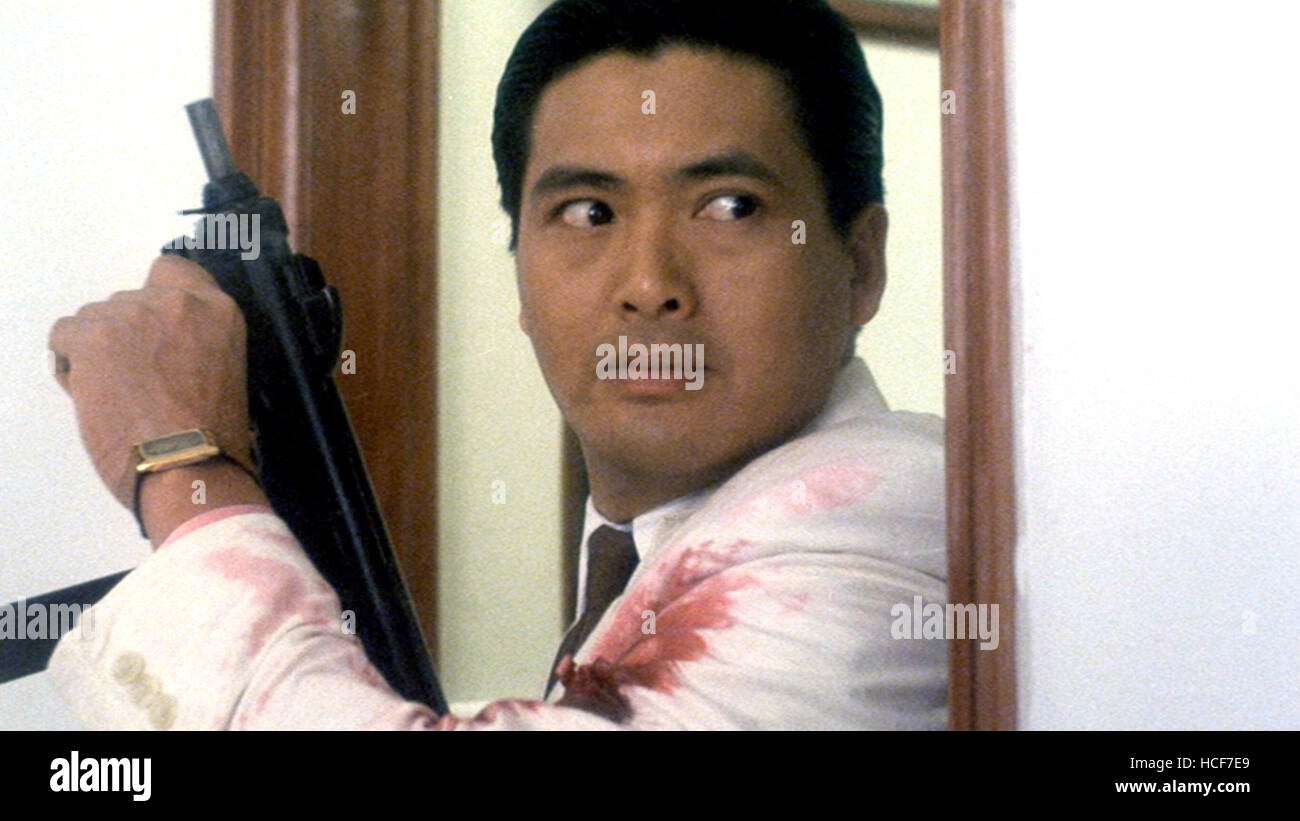 THE KILLER, (aka DIE XUE SHUANG XIONG), Chow Yun-Fat, 1989 Stock Photo ...