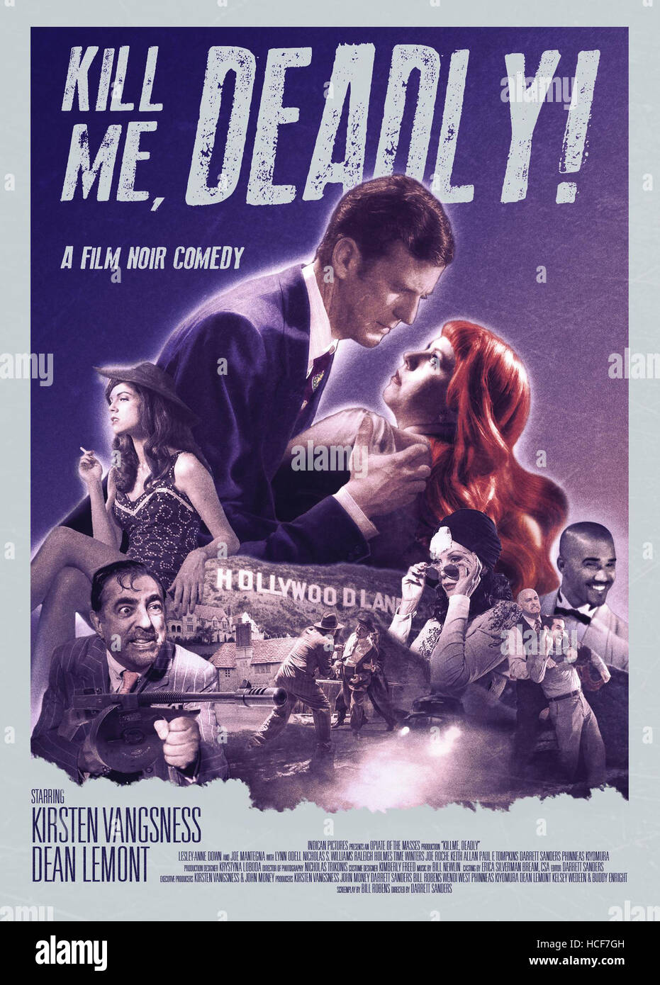 KILL ME, DEADLY, US poster, Raleigh Holmes (smoking), Joe Mantegna ...
