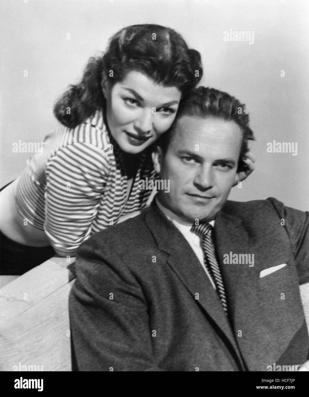 KISS ME DEADLY, from left: Maxine Cooper, Ralph Meeker, 1955 Stock ...