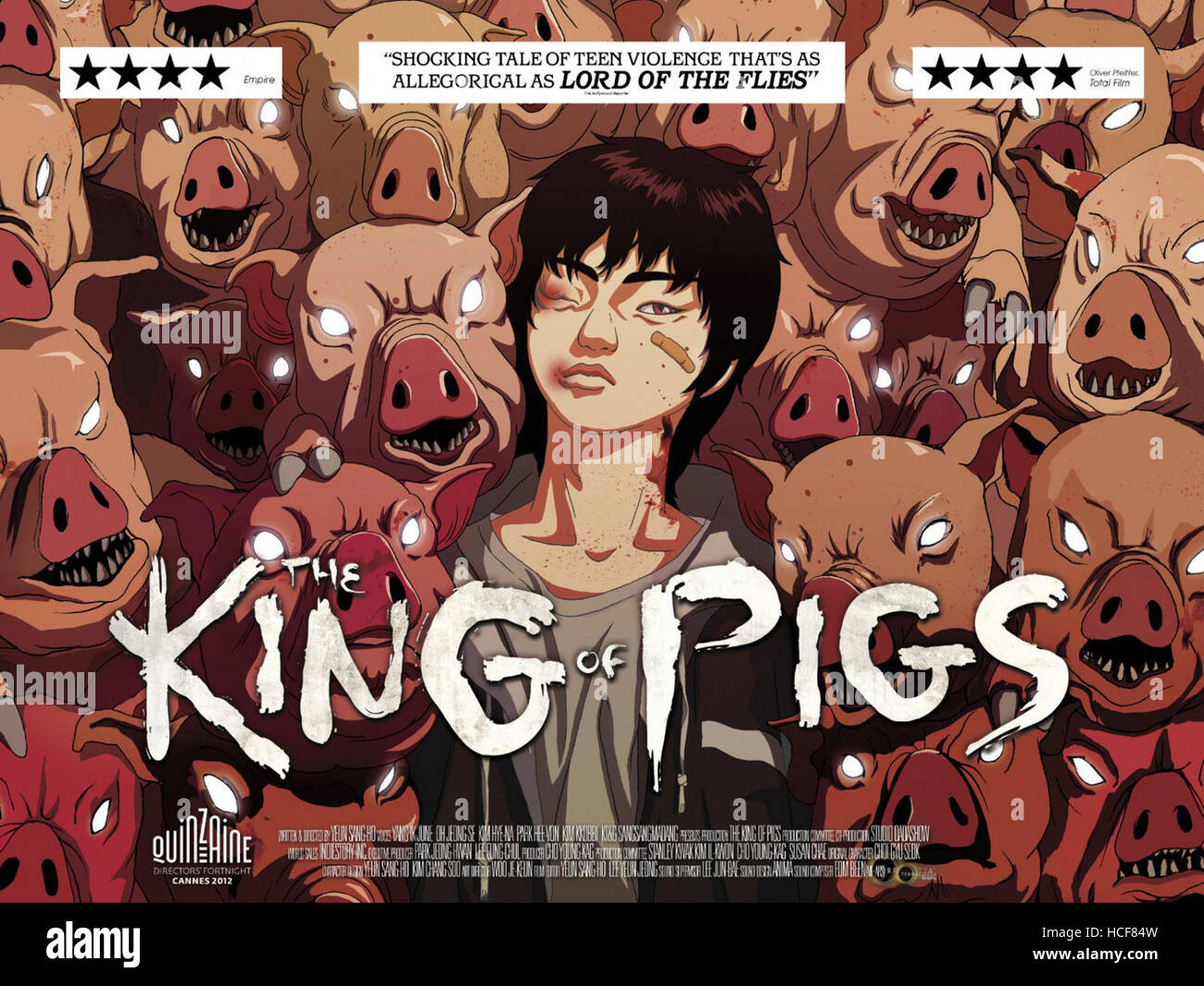 THE KING OF PIGS, (aka DWAE-JI-UI WANG), British poster art, 2011 Stock ...