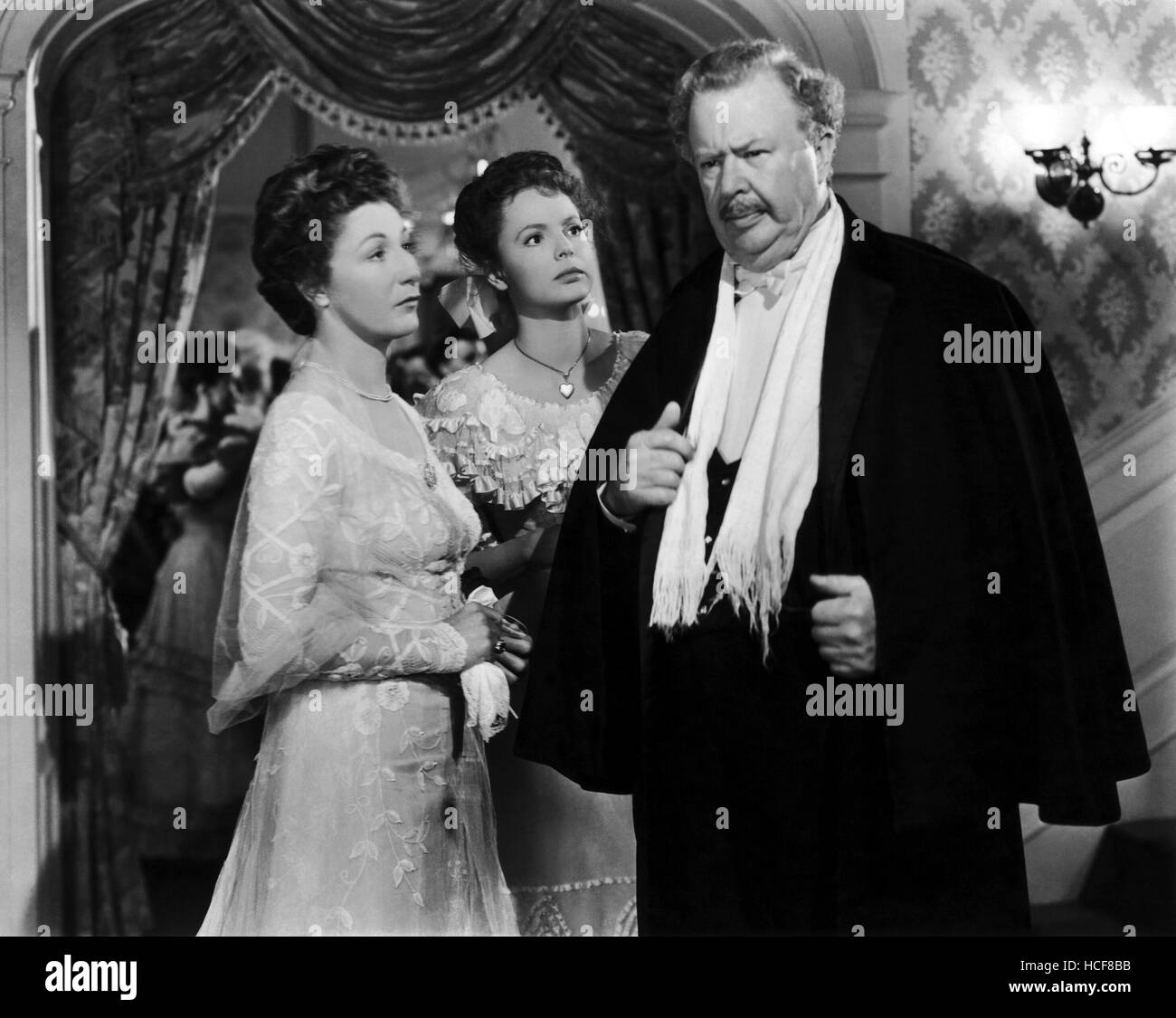 KINGS ROW, from left: Judith Anderson, Nancy Coleman, Charles Coburn ...
