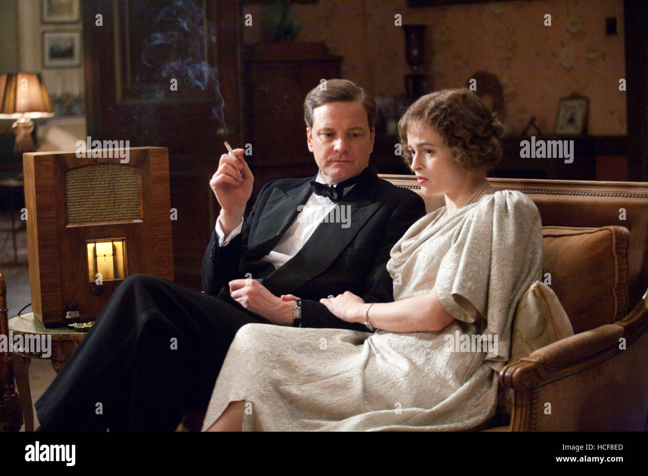 THE KING'S SPEECH, from left: Colin Firth, as King George VI, Helena ...