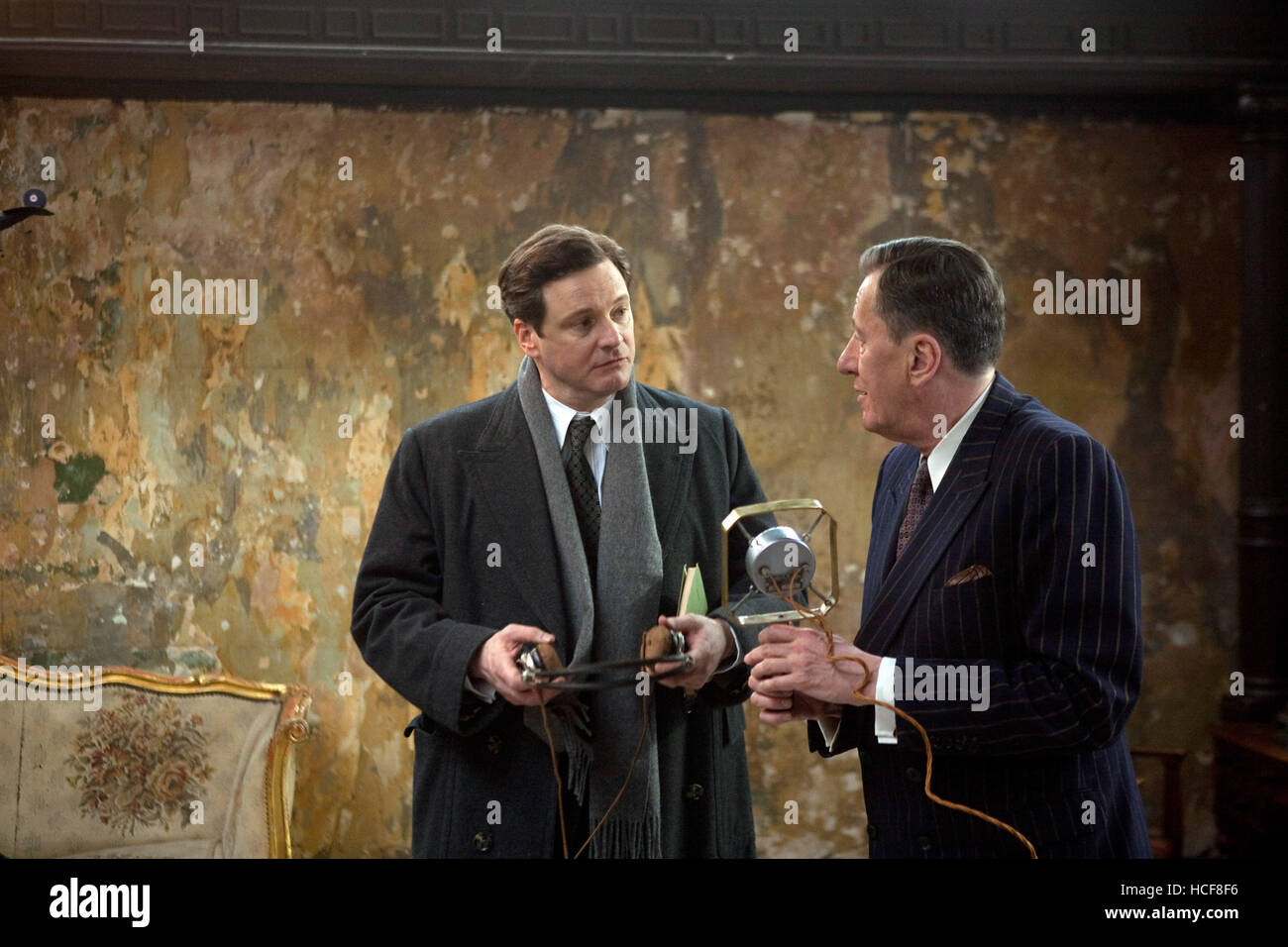 THE KING'S SPEECH, from left: Colin Firth, Geoffrey Rush, 2010. ©The ...