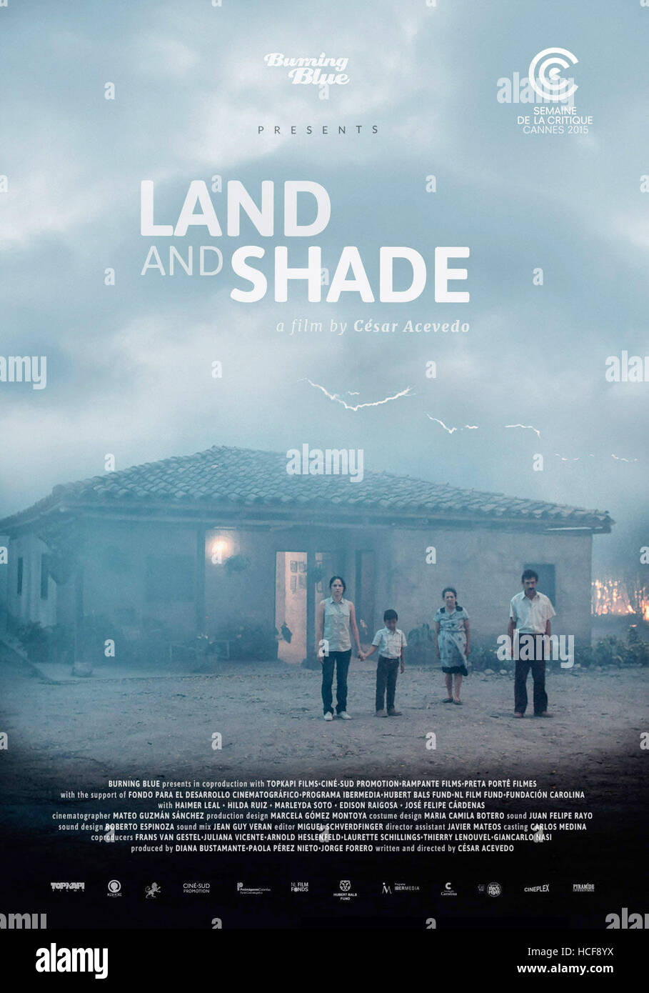 LAND AND SHADE, (aka LA TIERRA Y LA SOMBRE), US poster, from left ...