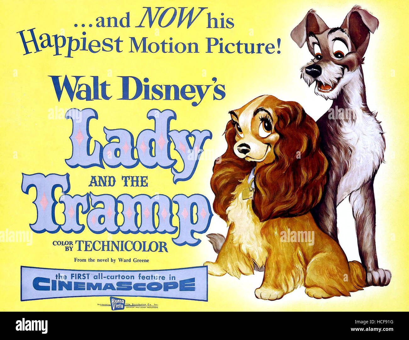 Lady And The Tramp Poster 1955