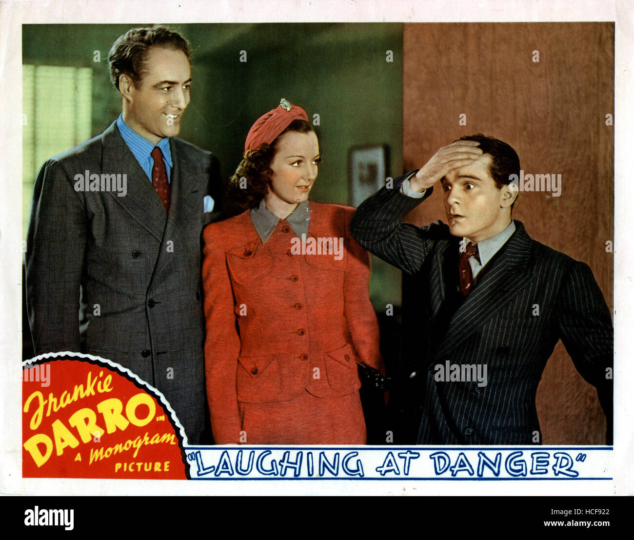 LAUGHING AT DANGER, from left, George Houston, Joy Hodges, Frankie ...