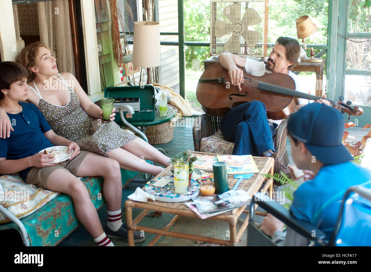 LABOR DAY, from left: Gattlin Griffith, Kate Winslet, Josh Brolin ...
