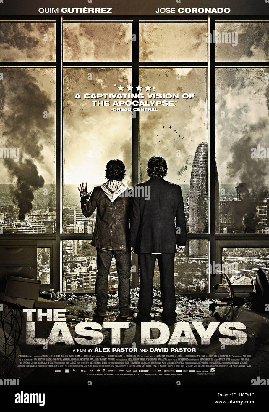 THE LAST DAYS, (aka LOS ULTIMOS DIAS), US poster art, 2013. ©IFC ...