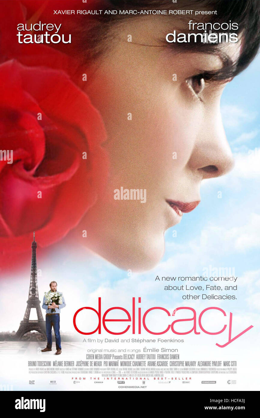 DELICACY, (aka LA DELICATESSE), US poster art, Audrey Tautou (top ...