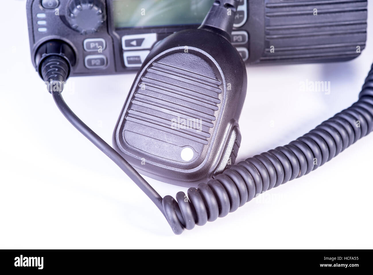Compact black wireless microphone hi-res stock photography and images ...