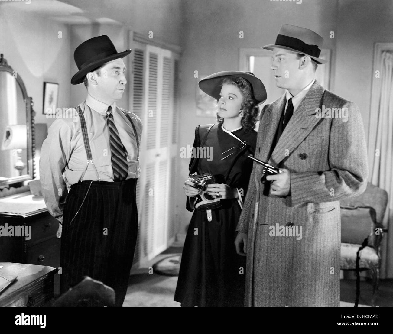 LADY SCARFACE, Horace McMahon, Frances Neal, Dennis O'Keefe, 1941 Stock ...