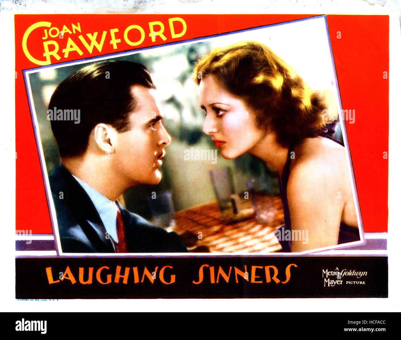 LAUGHING SINNERS, from left, Neil Hamilton, Joan Crawford, 1931 Stock ...