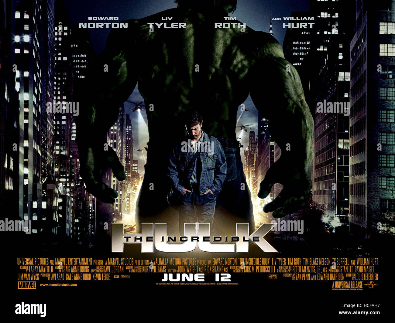 THE INCREDIBLE HULK, Edward Norton, 2008, (c) Universal/courtesy ...