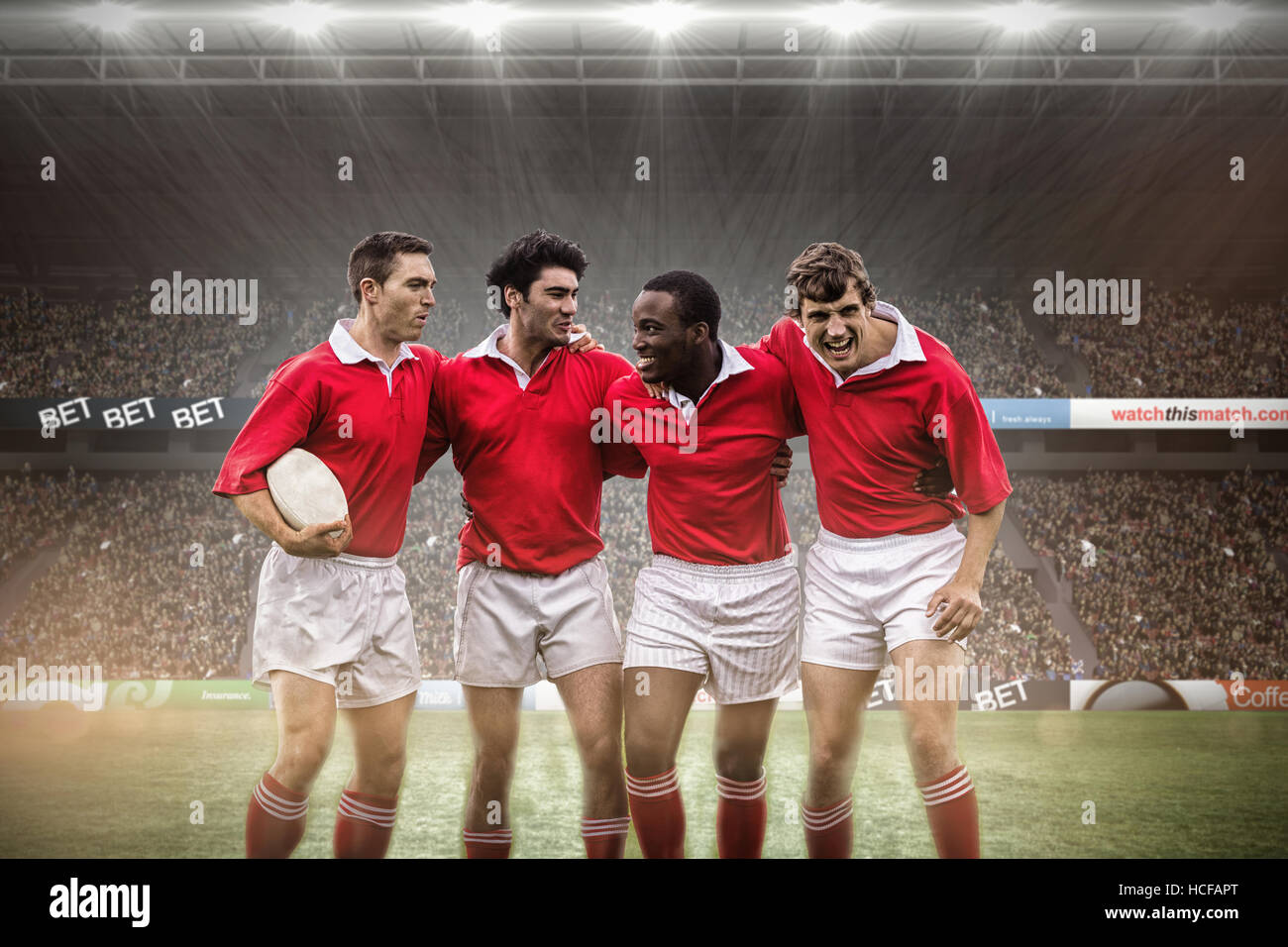Rugby fans hi-res stock photography and images - Alamy