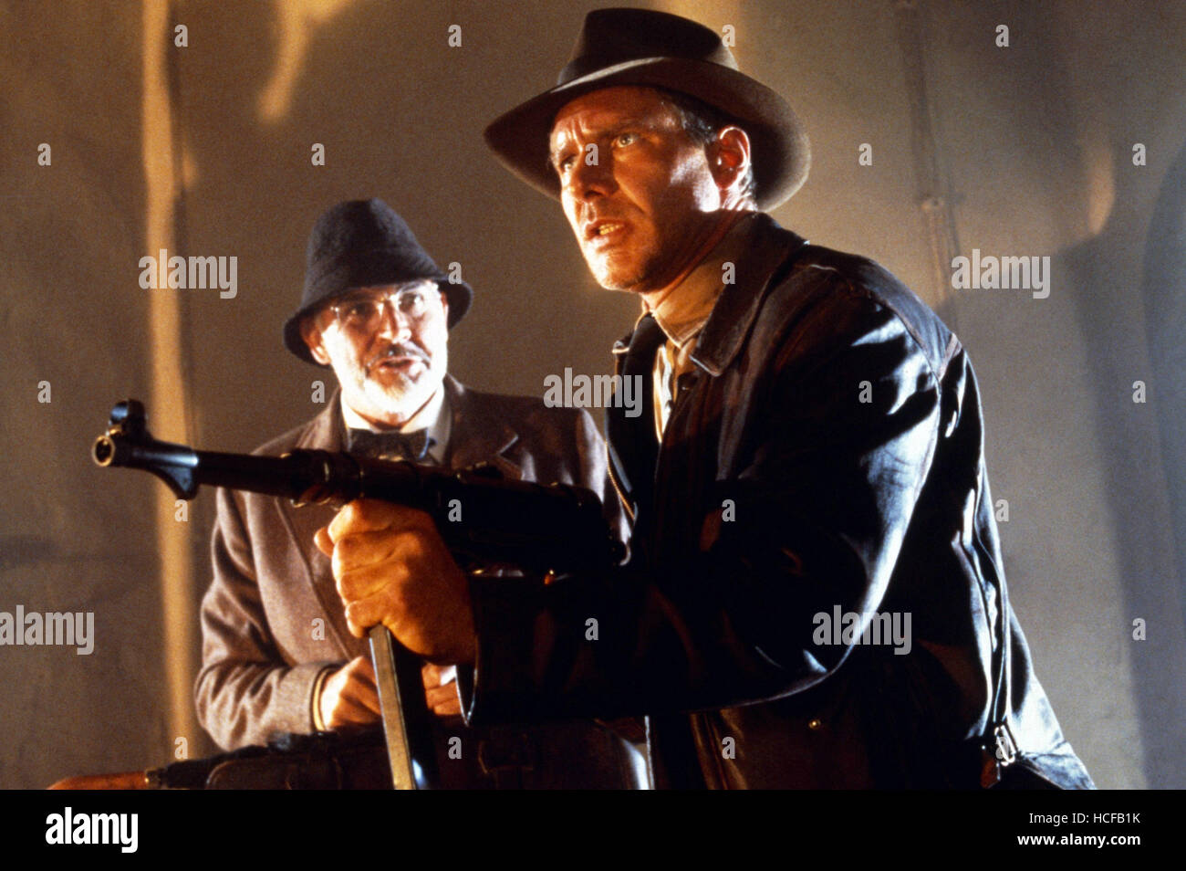 INDIANA JONES AND THE LAST CRUSADE, from left: Sean Connery, Harrison ...