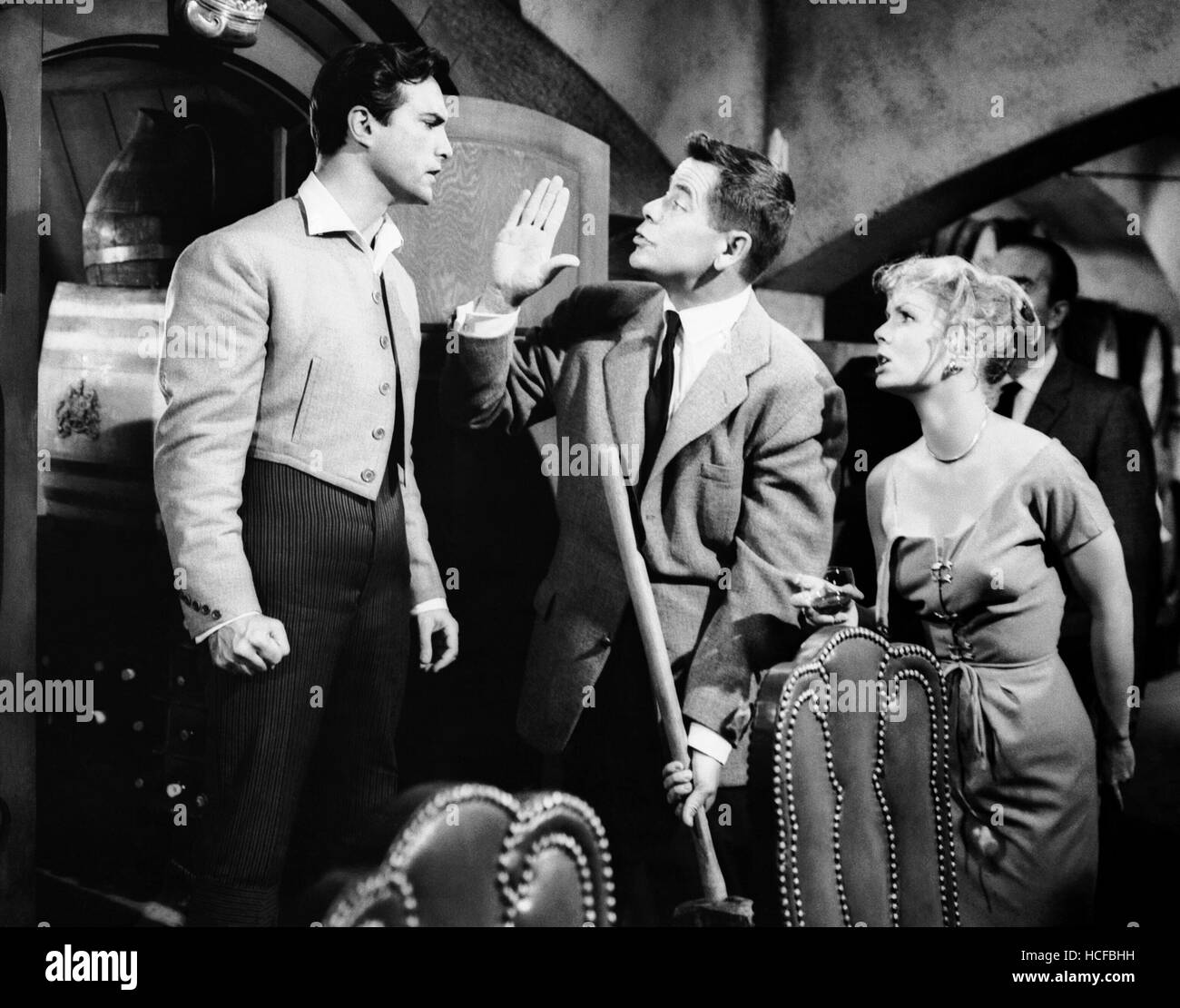 IT STARTED WITH A KISS, from left: Gustavo Rojo, Glenn Ford, Debbie ...