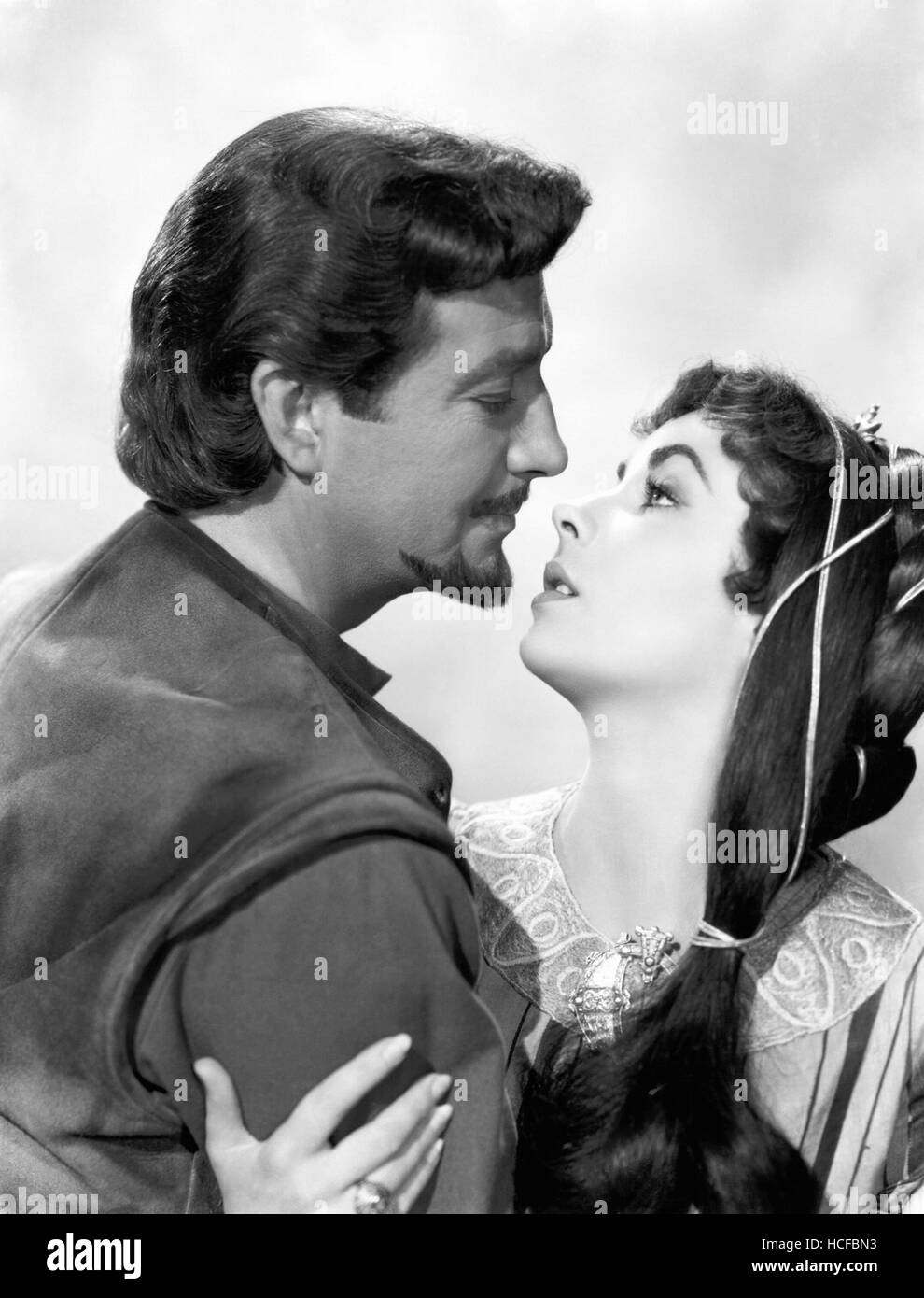 IVANHOE, Robert Taylor, Elizabeth Taylor, 1952 Stock Photo - Alamy