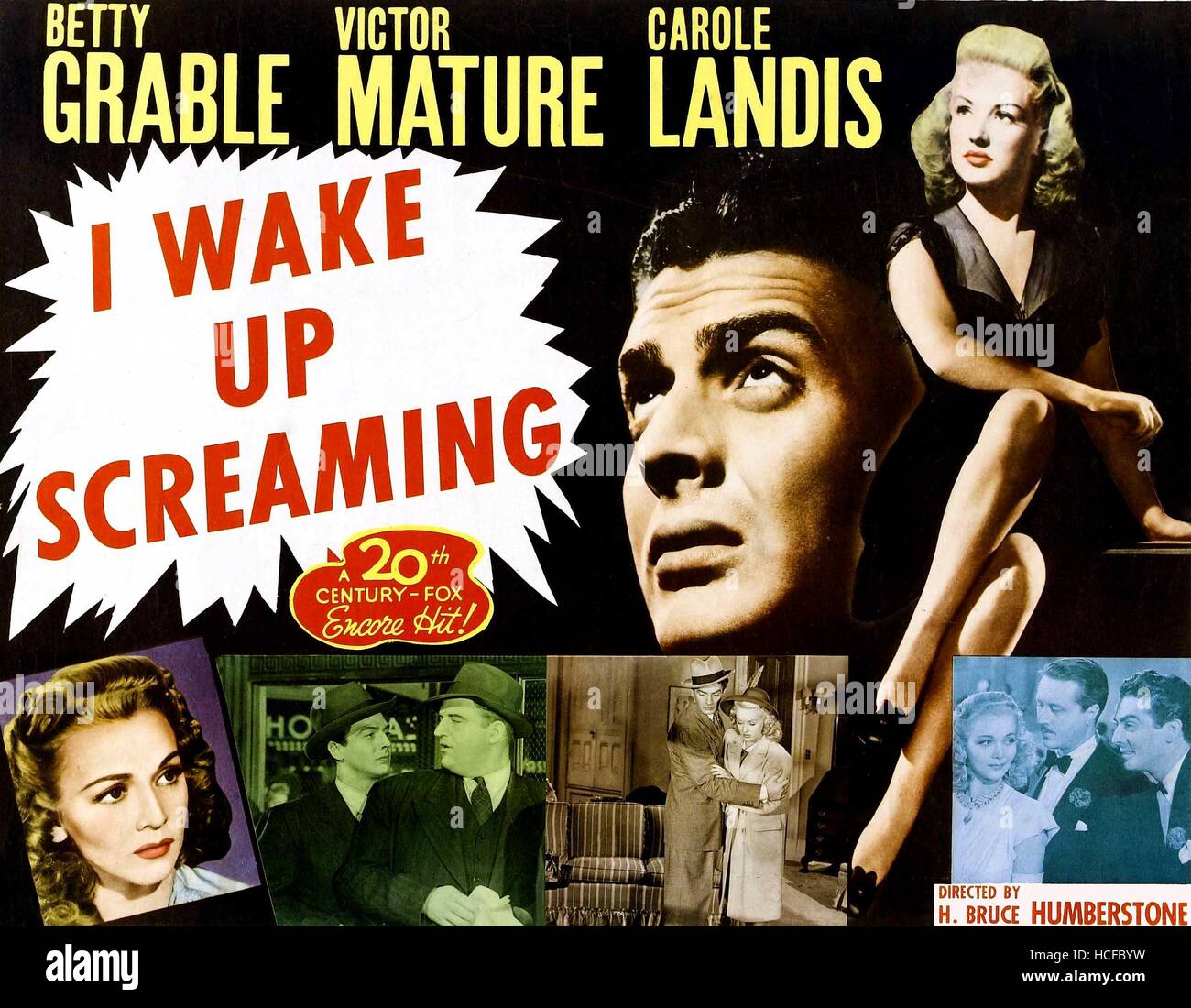 I Wake Up Screaming Movie Poster