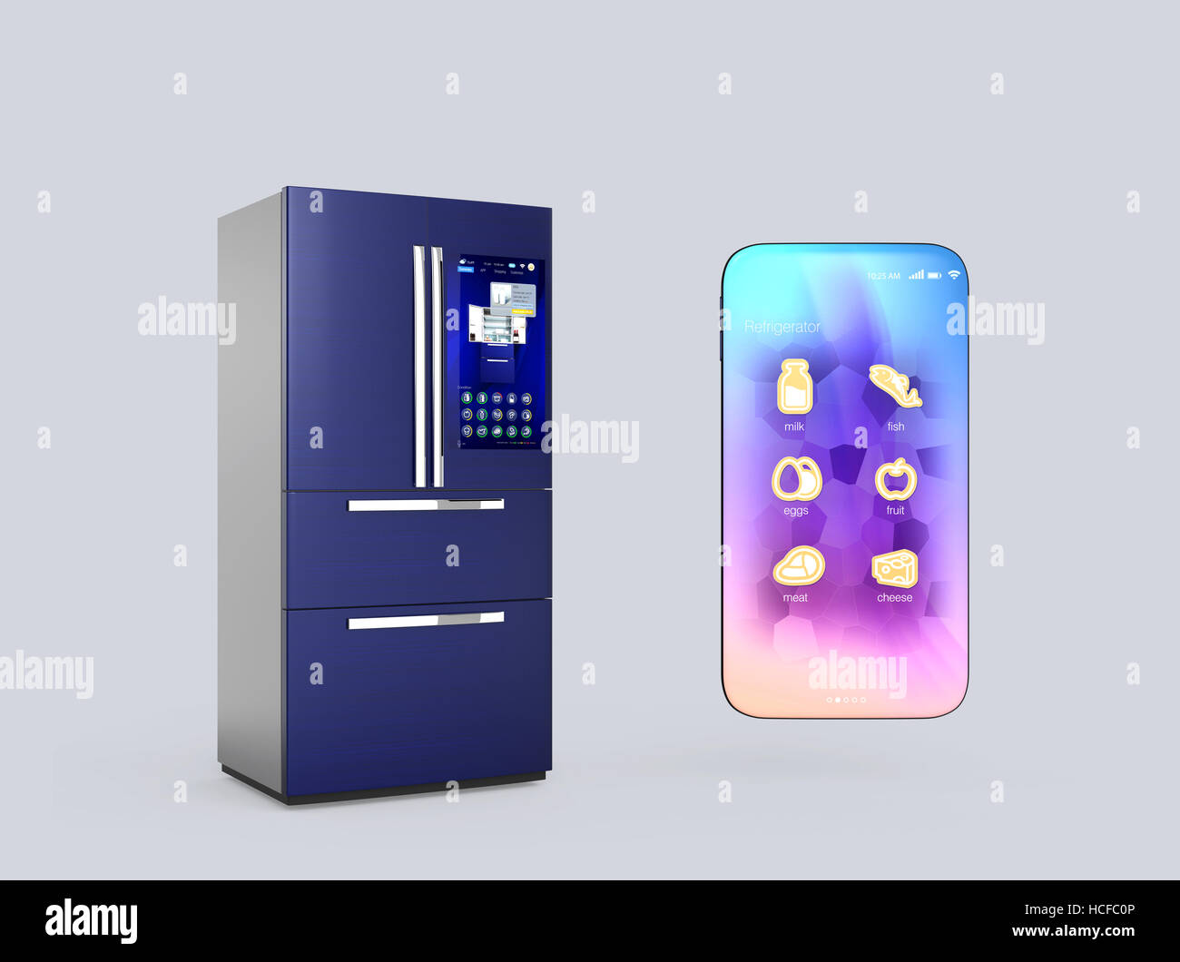 Smart fridge hi-res stock photography and images - Alamy