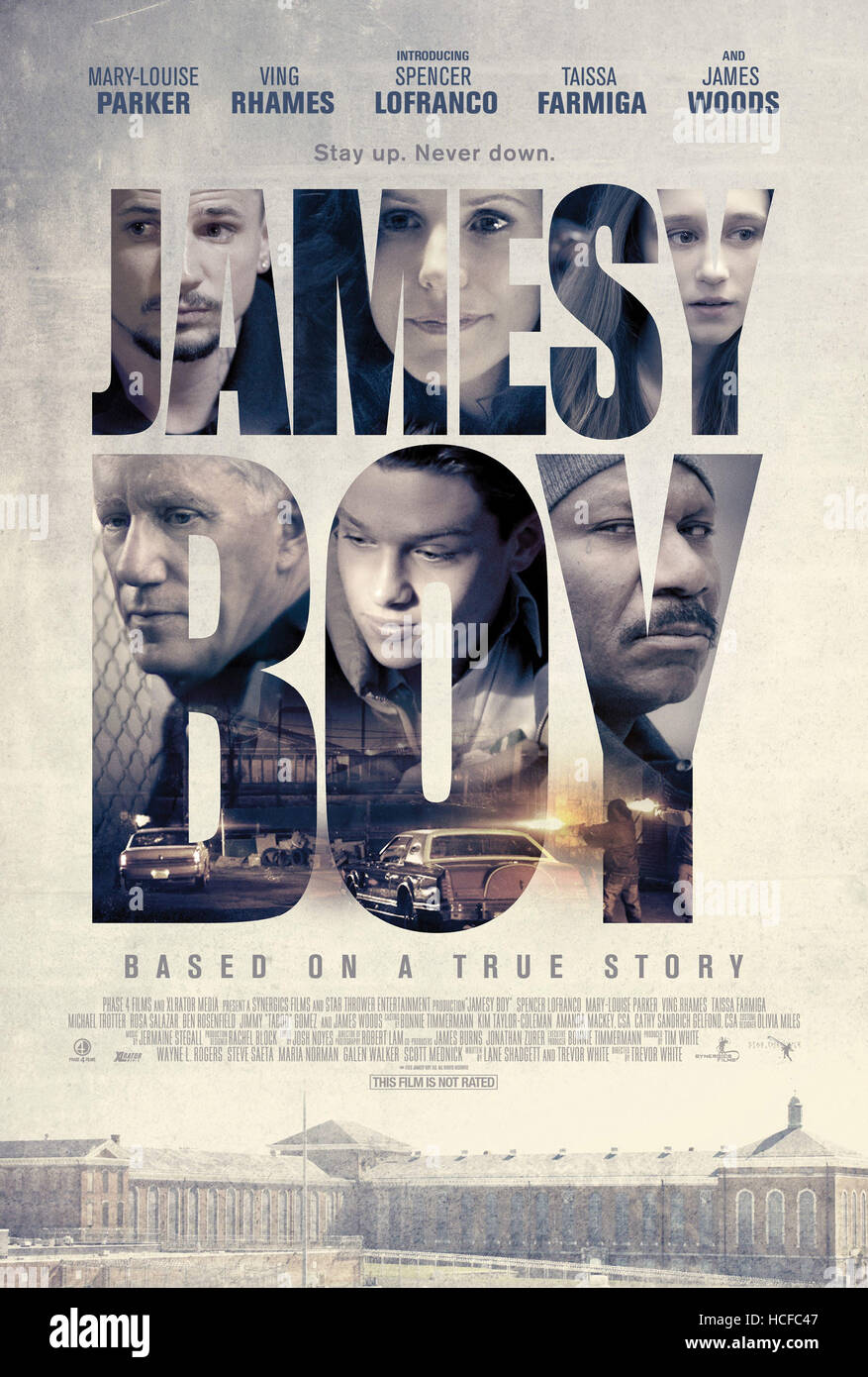 JAMESY BOY, US poster art, clockwise from top left: Michael Trotter ...