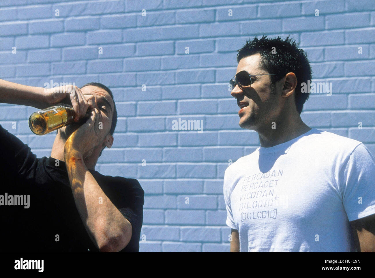 JACKASS: THE MOVIE, Johnny Knoxville (right), 2002. ©Paramount/courtesy ...