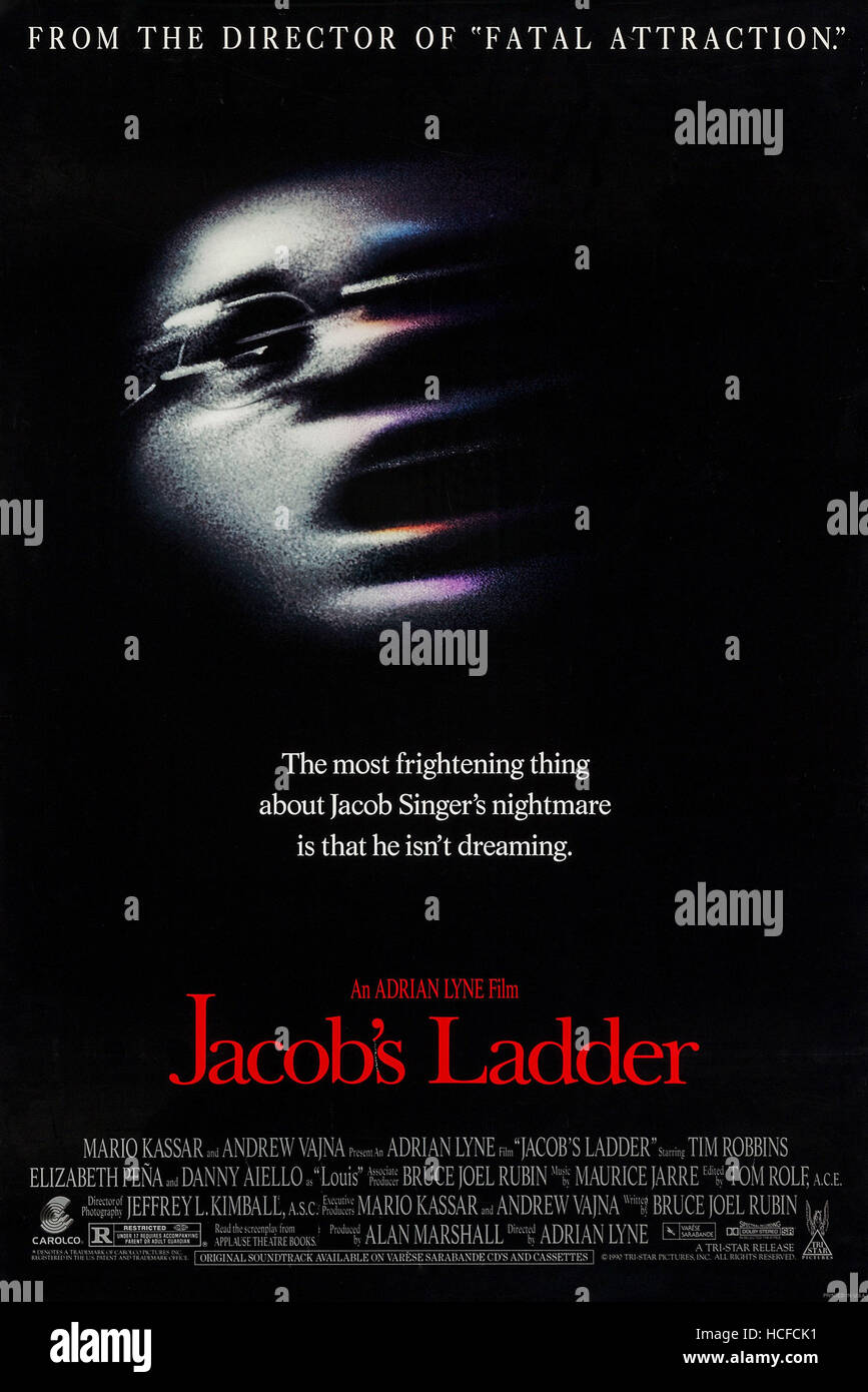 JACOB'S LADDER,US poster art, Tim Robbins, 1990, ©TriStar Pictures ...
