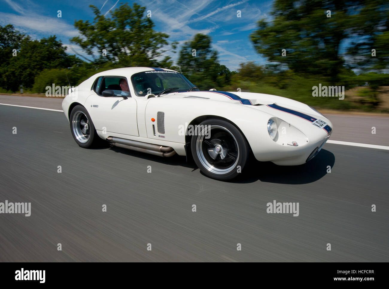 Shelby AC Cobra Daytona 'continuation' race car Stock Photo - Alamy