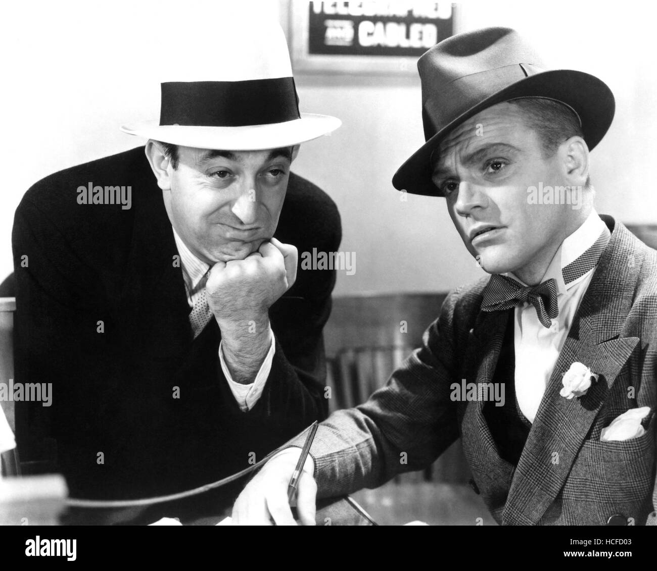 JIMMY THE GENT, Allen Jenkins, James Cagney, 1934 Stock Photo - Alamy
