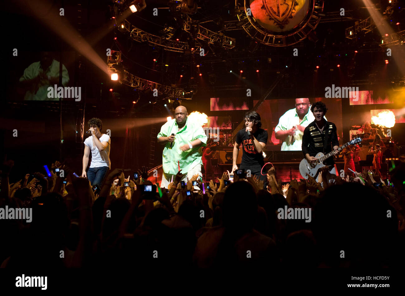 JONAS BROTHERS: THE 3D CONCERT EXPERIENCE, from left: Nick Jonas ...