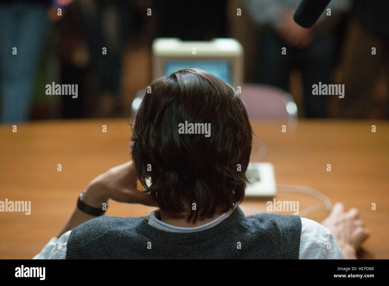 JOBS, Ashton Kutcher as Steve Jobs, 2013. ph: Glen Wilson/©Open Road ...