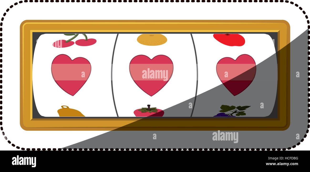 Isolated slot machine design Stock Vector Image & Art - Alamy