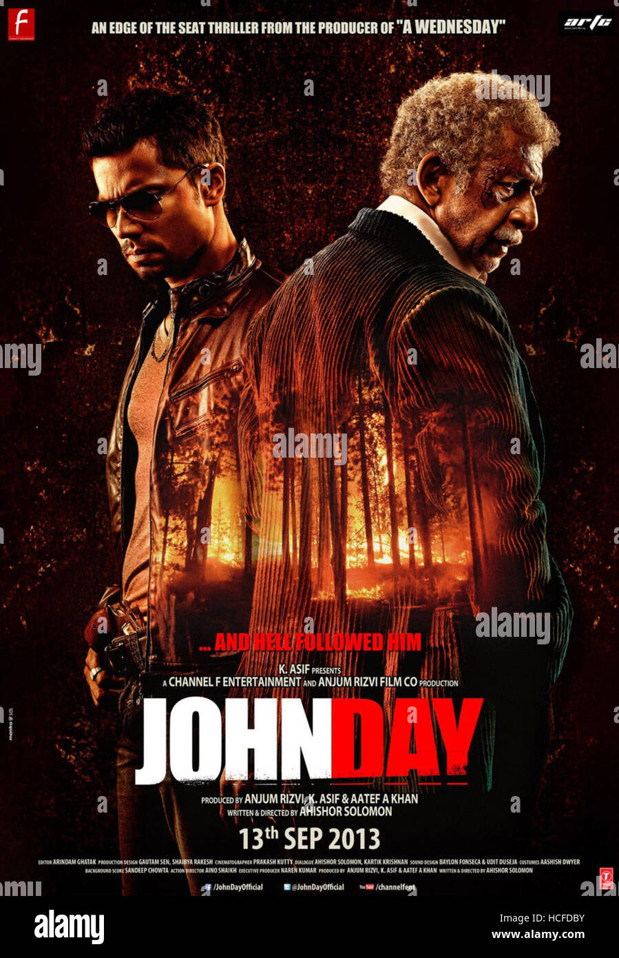 JOHN DAY, International poster art, from left: Randeep Hooda ...