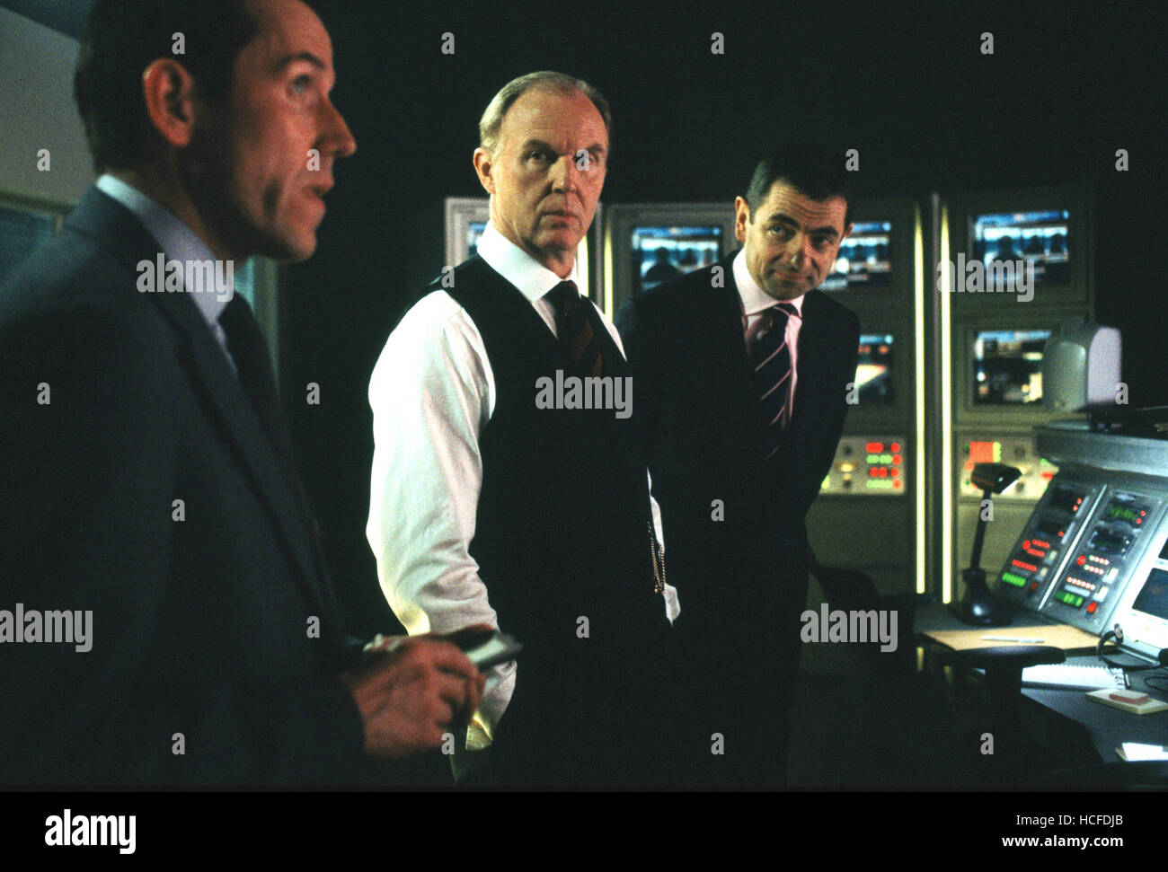 JOHNNY ENGLISH, Ben Miller, Tim Pigott-Smith, Rowan Atkinson, 2003, (c ...