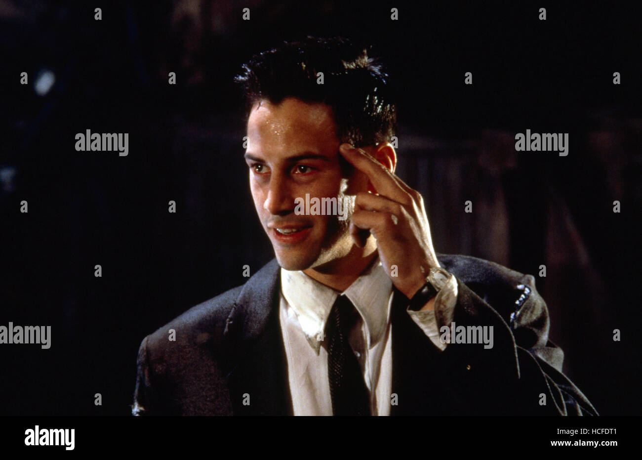 JOHNNY MNEMONIC, Keanu Reeves, 1995, (c) TriStar/courtesy Everett ...