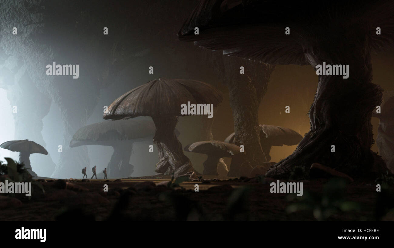JOURNEY 3-D, (aka JOURNEY TO THE CENTER OF THE EARTH 3D), from left ...