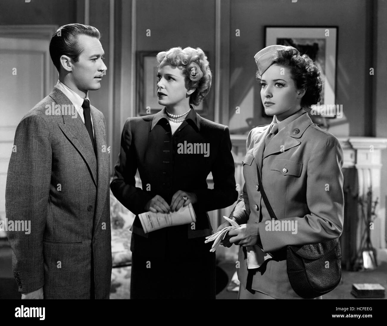 KEEP YOUR POWDER DRY, from left: Jess Barker, Natalie Schafer, Laraine ...