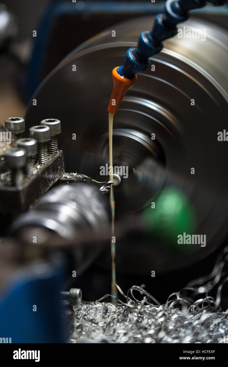 Metalworking small lathe machine hi-res stock photography and images ...