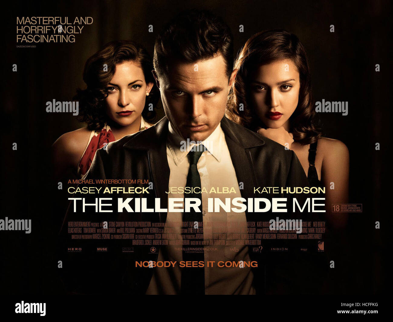 THE KILLER INSIDE ME, British poster, from left: Kate Hudson, Casey ...