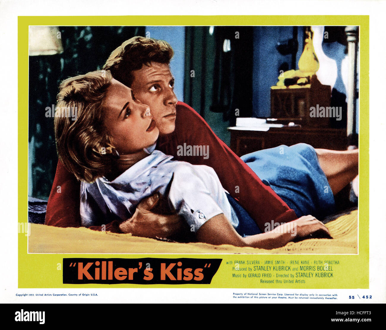 KILLER'S KISS, from left, Irene Kane, (aka Chris Chase), Jamie Smith ...