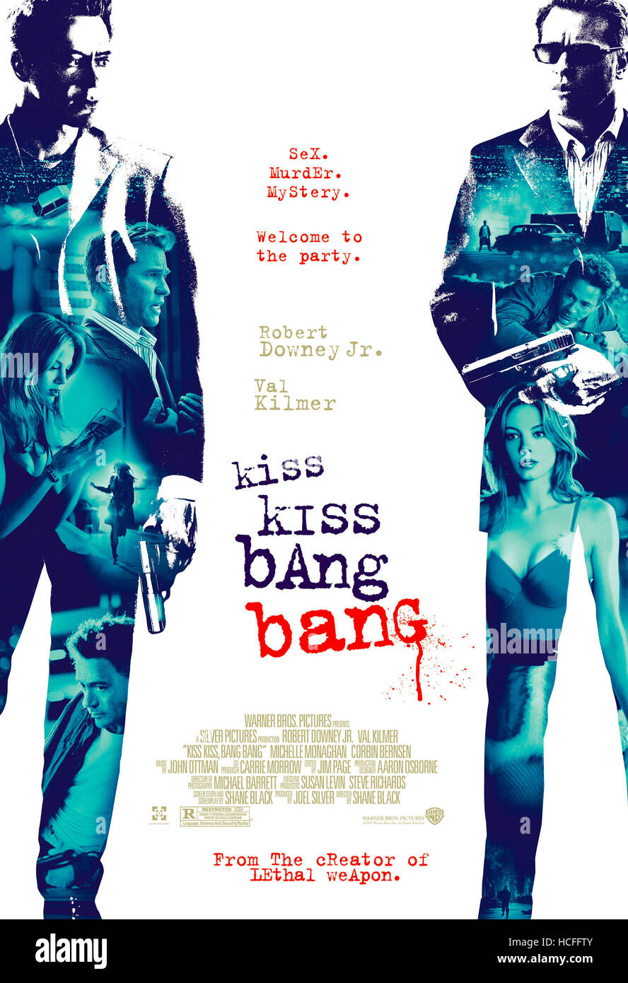 KISS KISS BANG BANG, Robert Downey Jr., Val Kilmer, Michelle Monaghan ...