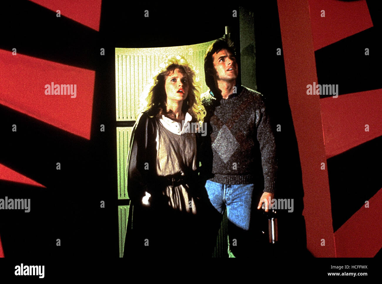 KILLER KLOWNS FROM OUTER SPACE, Suzanne Snyder, Grant Cramer, 1988, (c ...