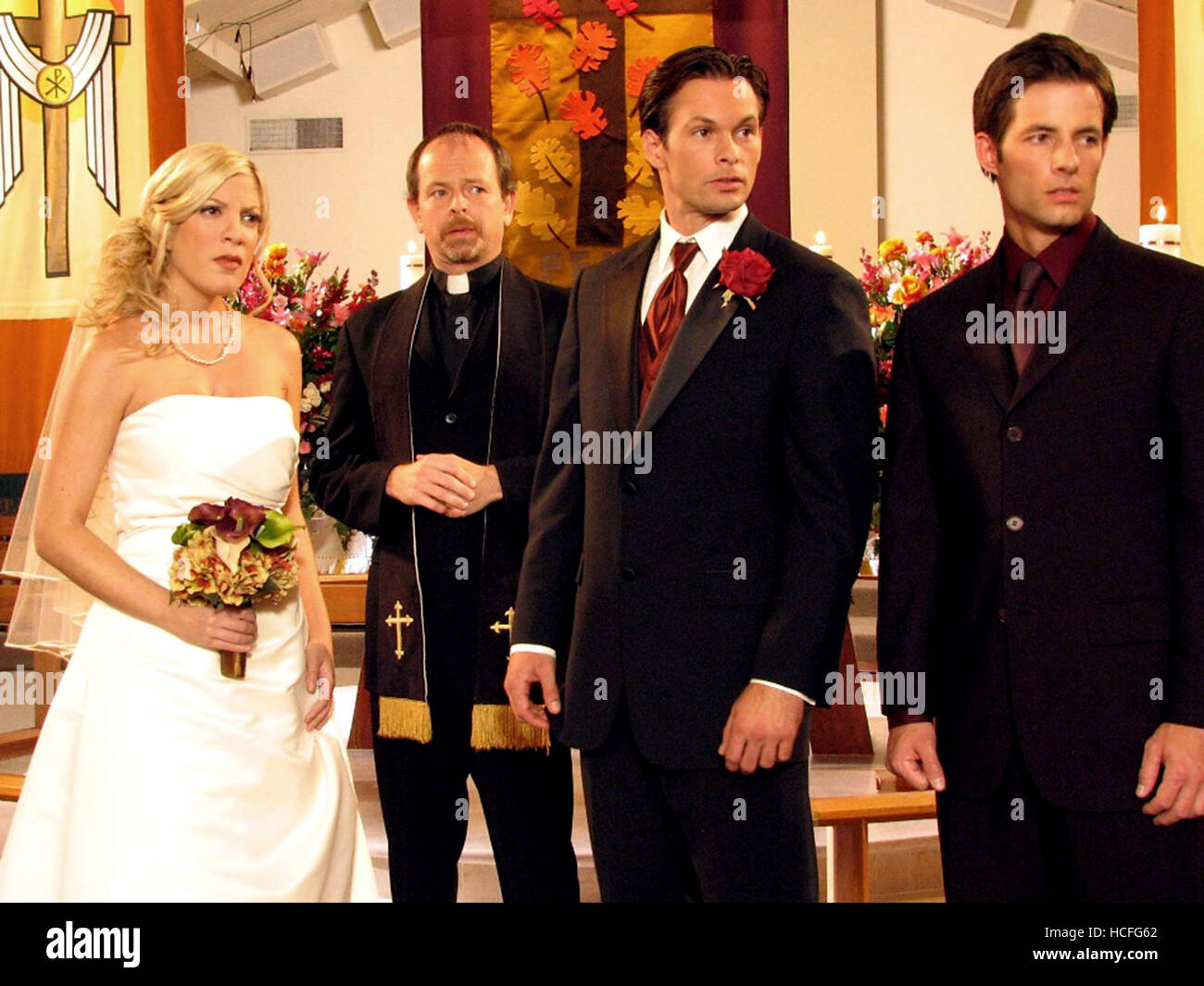 KISS THE BRIDE, Tori Spelling, Dean Nolen, James O'Shea, Philipp Karner ...