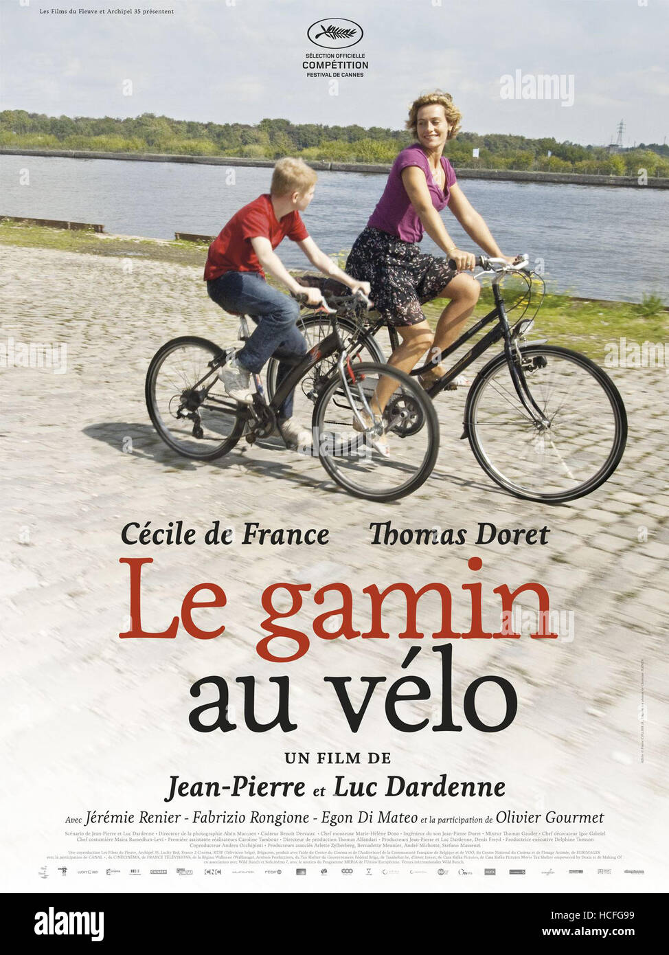 THE KID WITH A BIKE, (aka LE GAMIN AU VELO), French poster art, from ...