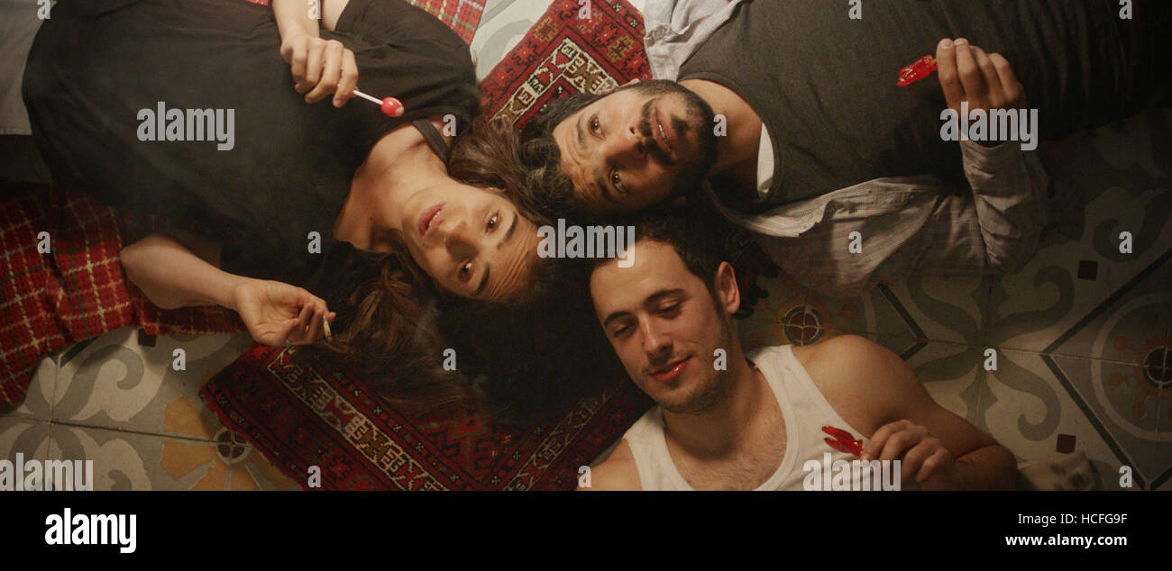 THE KIND WORDS, from left: Rotem Zissman-Cohen, Roy Assaf (top), Assaf ...