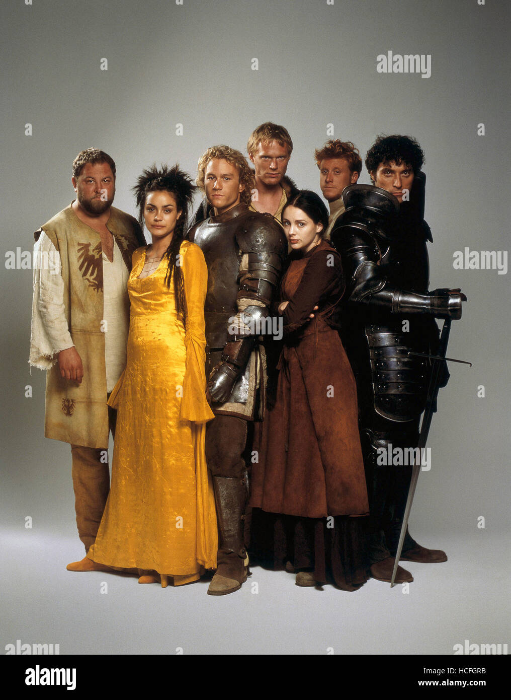 A KNIGHT'S TALE, Mark Addy, Shannyn Sossamon, Heath Ledger, Paul ...
