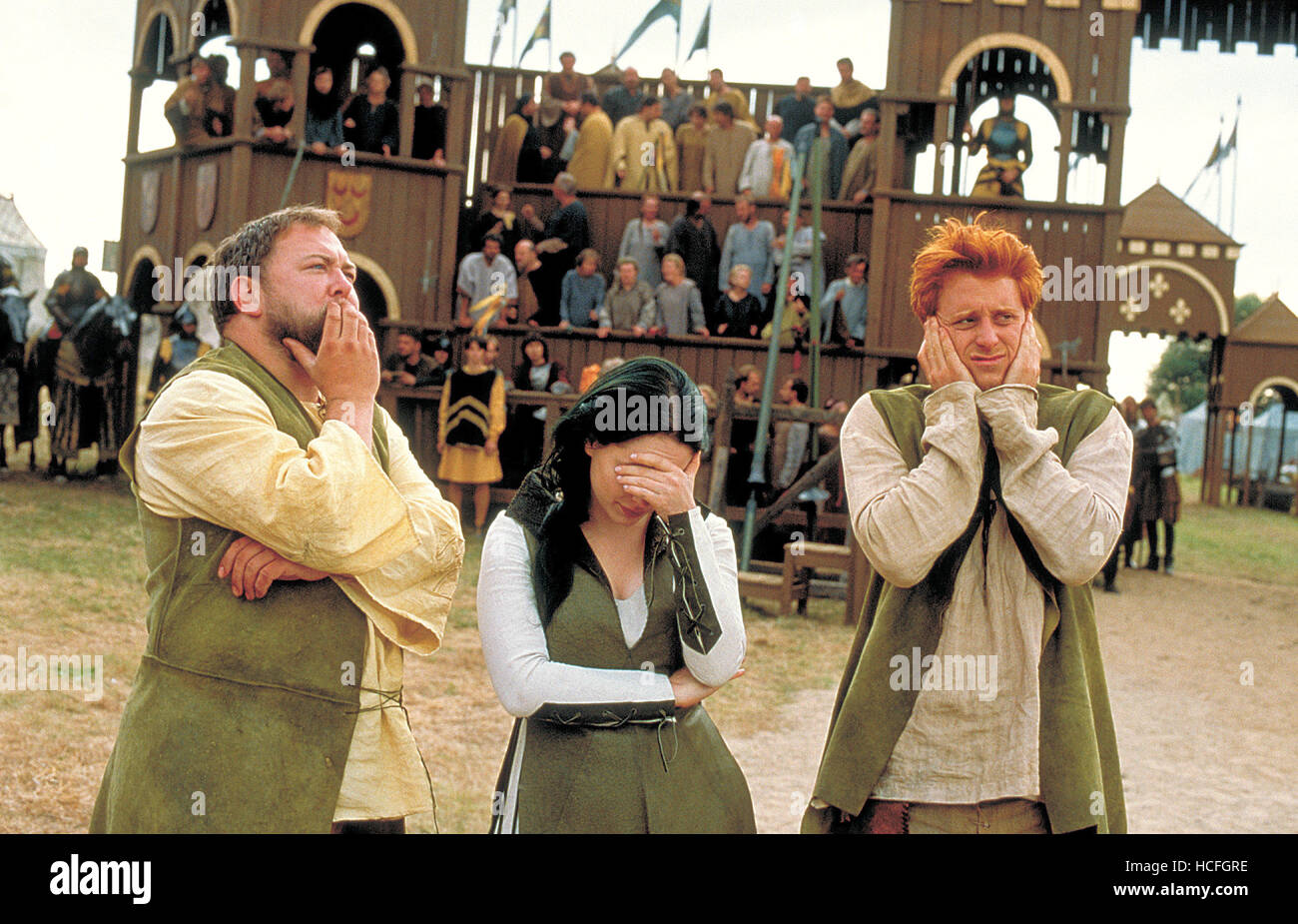 A Knights Tale Mark Addy Laura Fraser Alan Tudyk 2001 ©columbia Picturescourtesy Everett