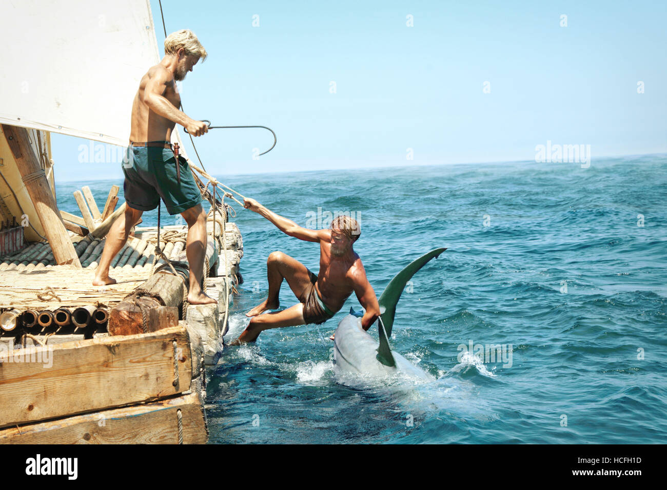 KON-TIKI, Jakob Oftebro, Tobias Santelmann, 2012. ph: Carl Christian ...